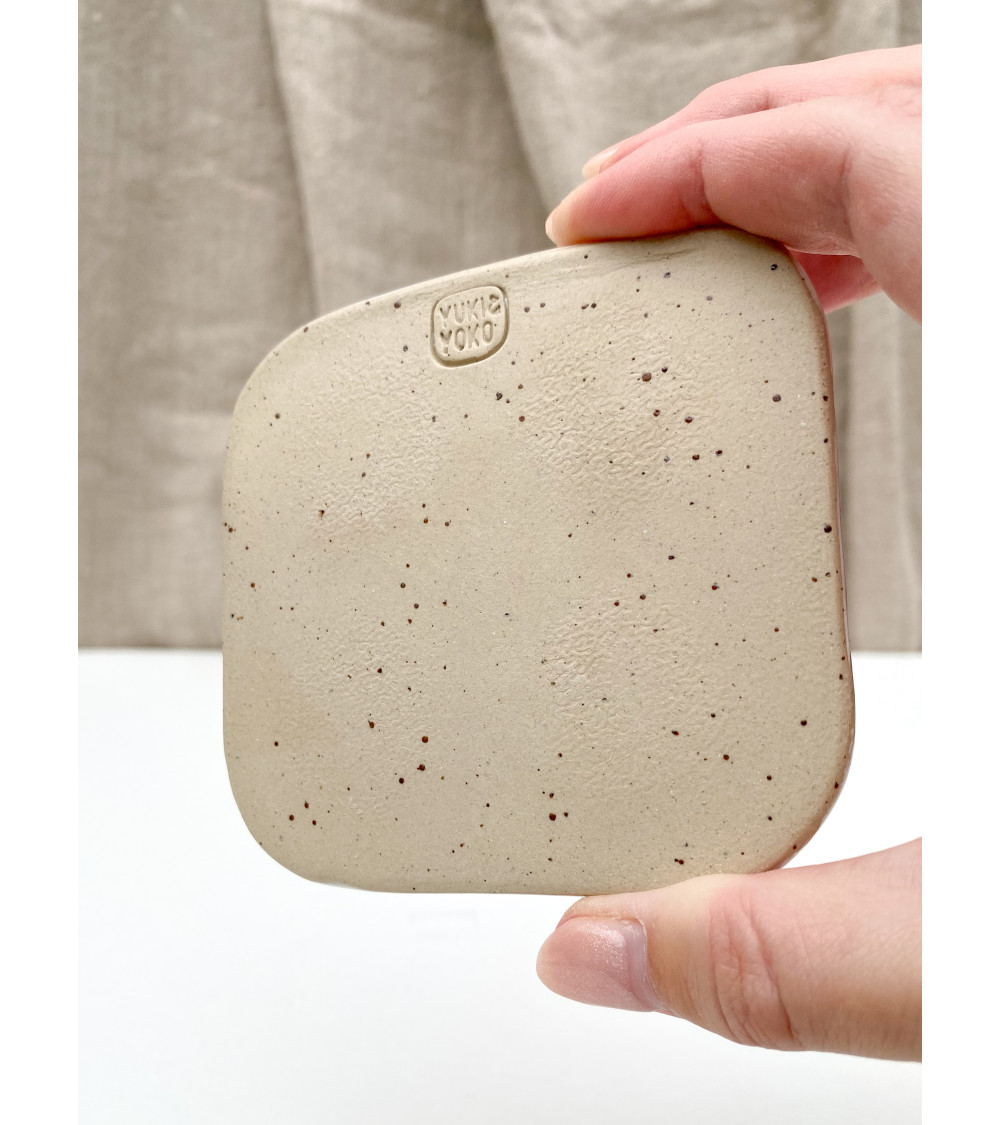 Ceramic watercolor palette for painting